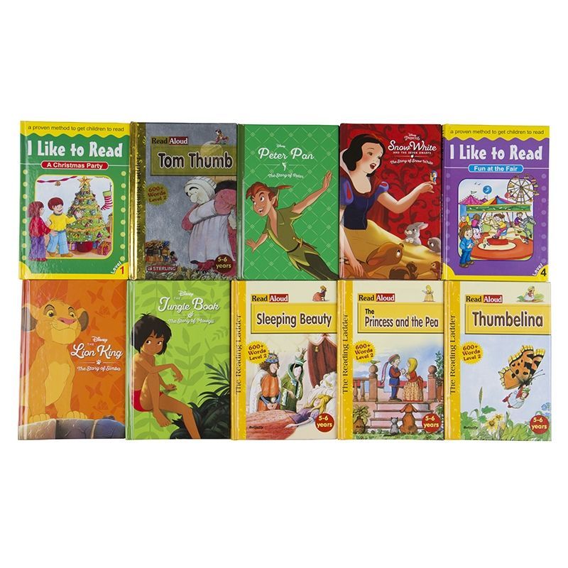 books assorted a5 - english (10 books) | kids reading | satoytrade