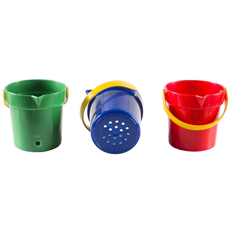 fun buckets (3pc) | sand water play toy | satoytrade
